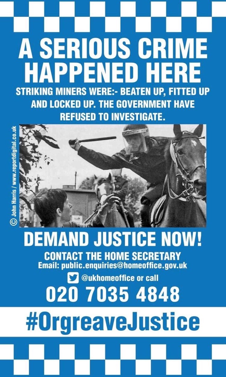 Take Action – Orgreave Truth and Justice Campaign